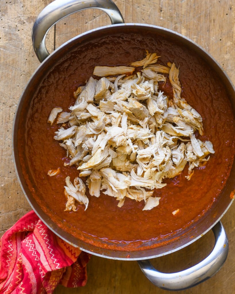 Tinga Chicken Polenta Bowl Nourish Deliciously 0643