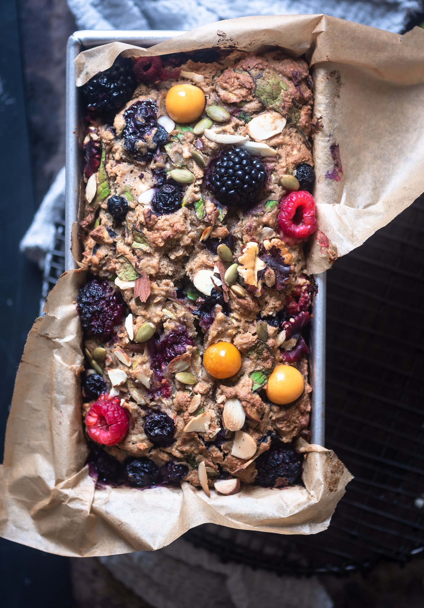 Fruit & Veggie Breakfast Loaf | Nourish Deliciously