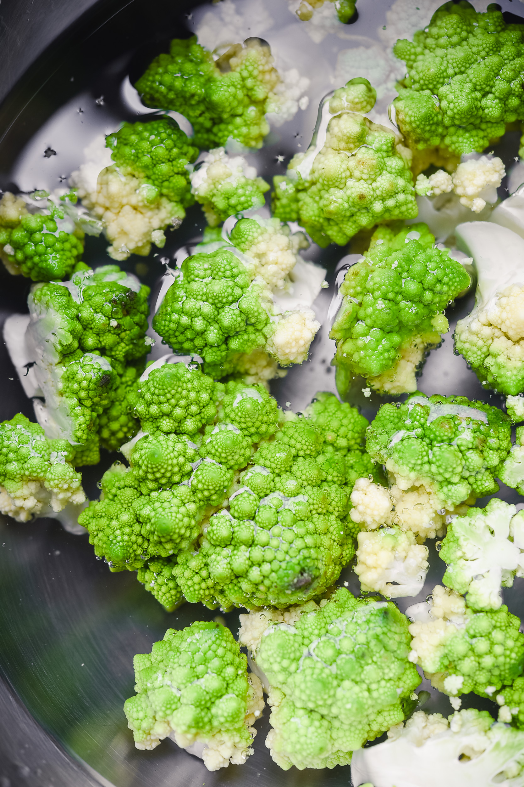 Creamy Romanesco Zucchini Soup | Nourish Deliciously