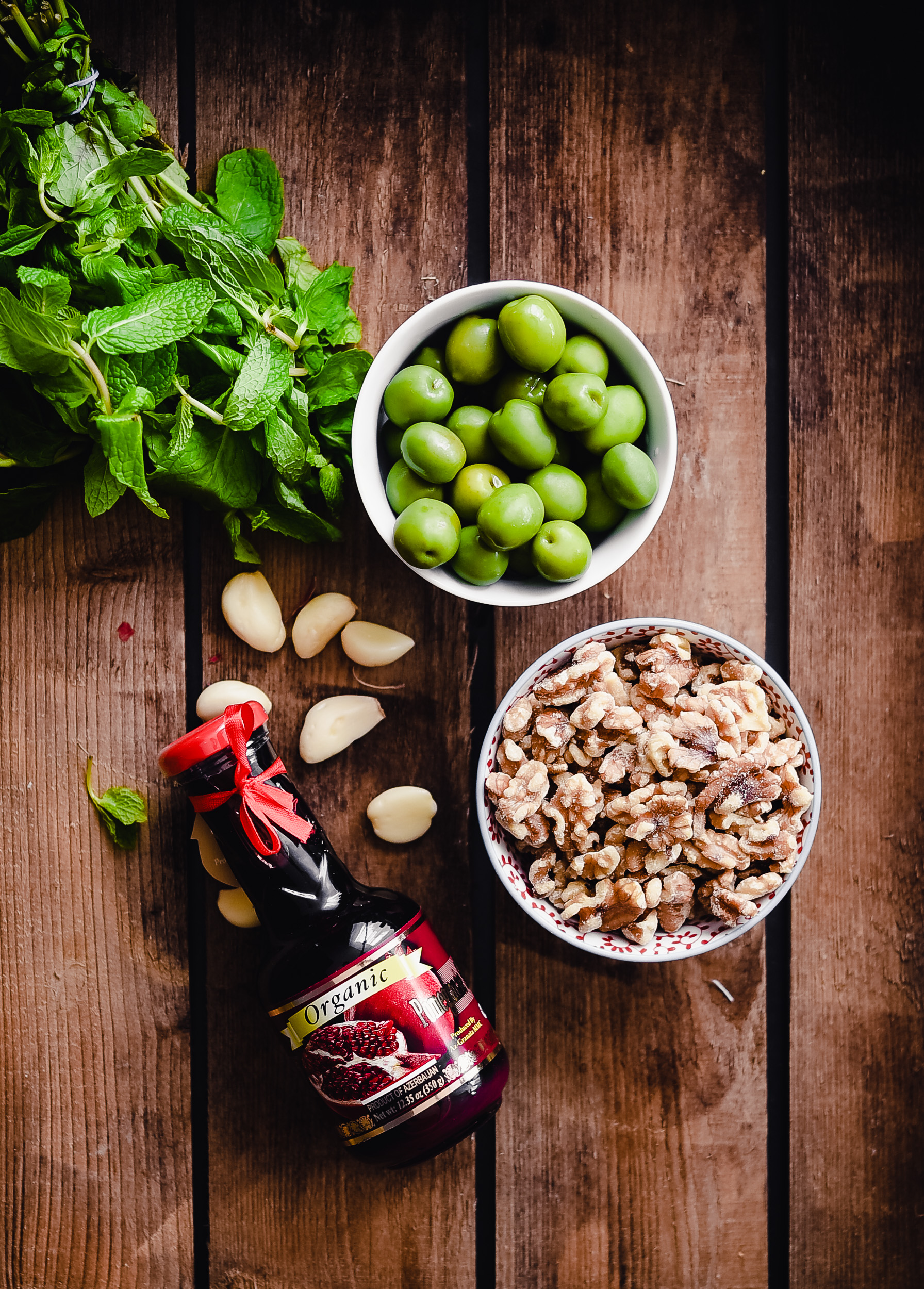 Persian Marinated Olive Walnut Relish | Nourish Deliciously