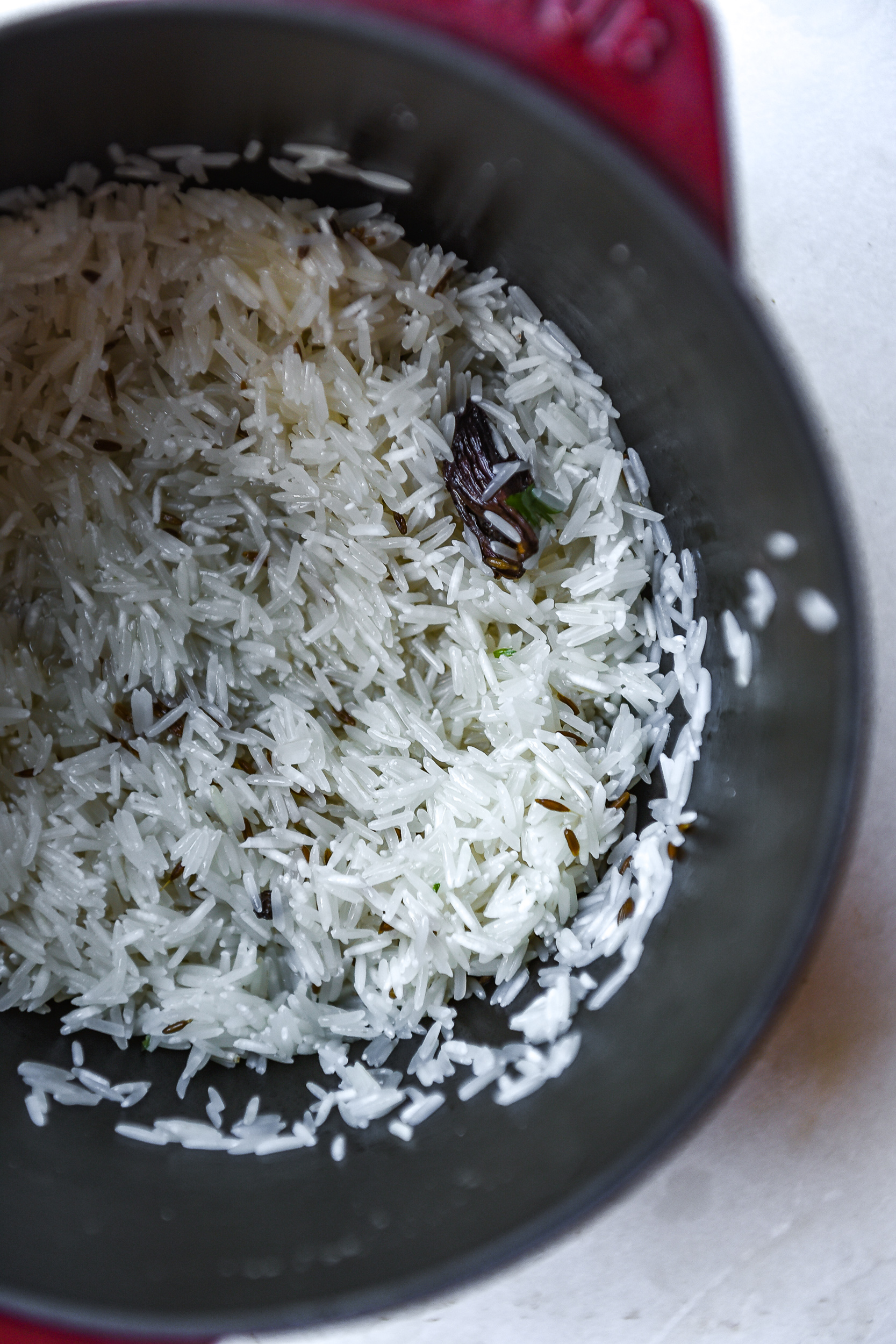 How to cook perfect basmati rice + Cumin Scented Rice | Nourish Deliciously