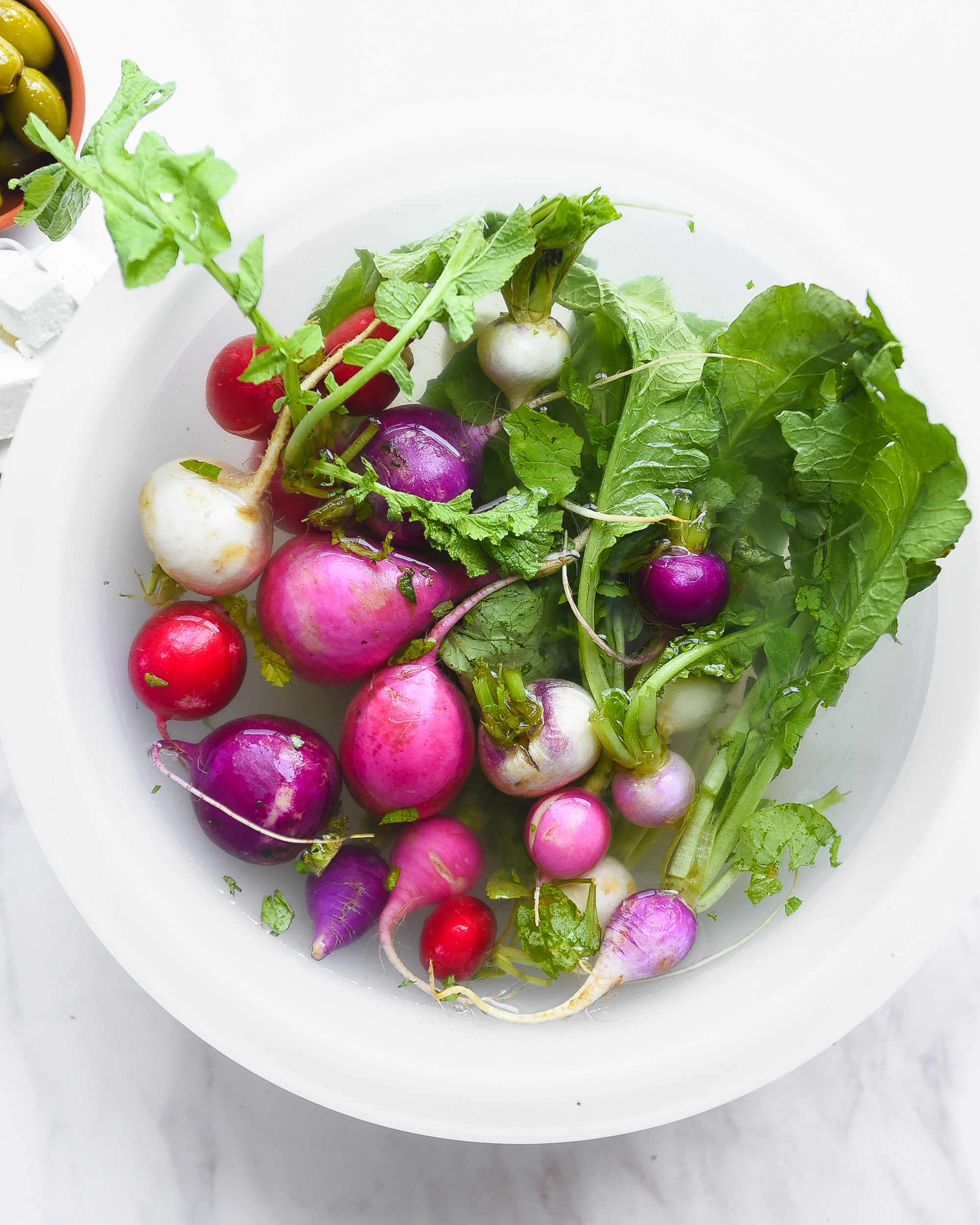 Roasted Spring Roots & Greens With Creamy Tahini Sauce | Nourish ...