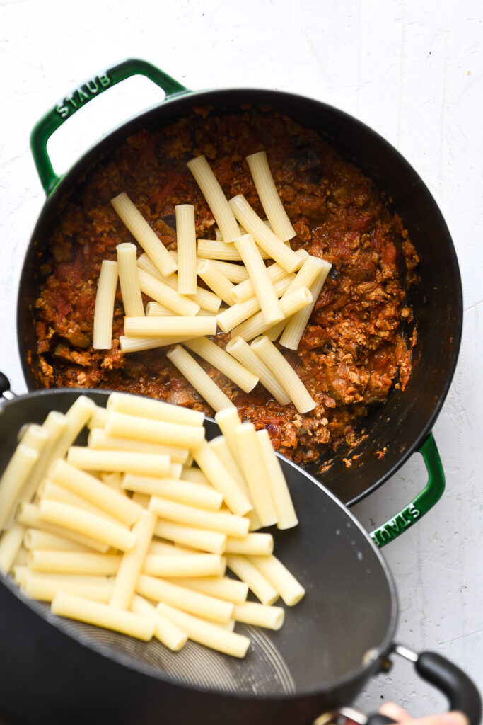 Baked Ziti | Nourish Deliciously