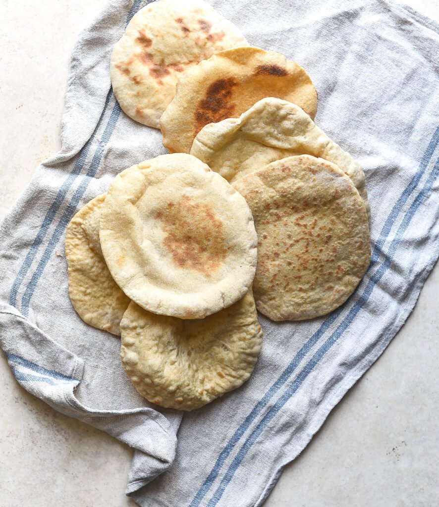 Homemade Pita | Nourish Deliciously