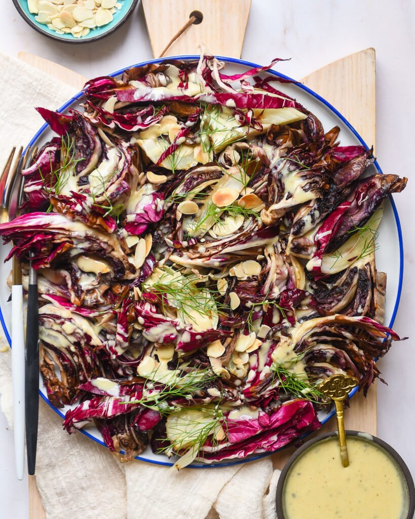 Grilled Radicchio Salad | Nourish Deliciously