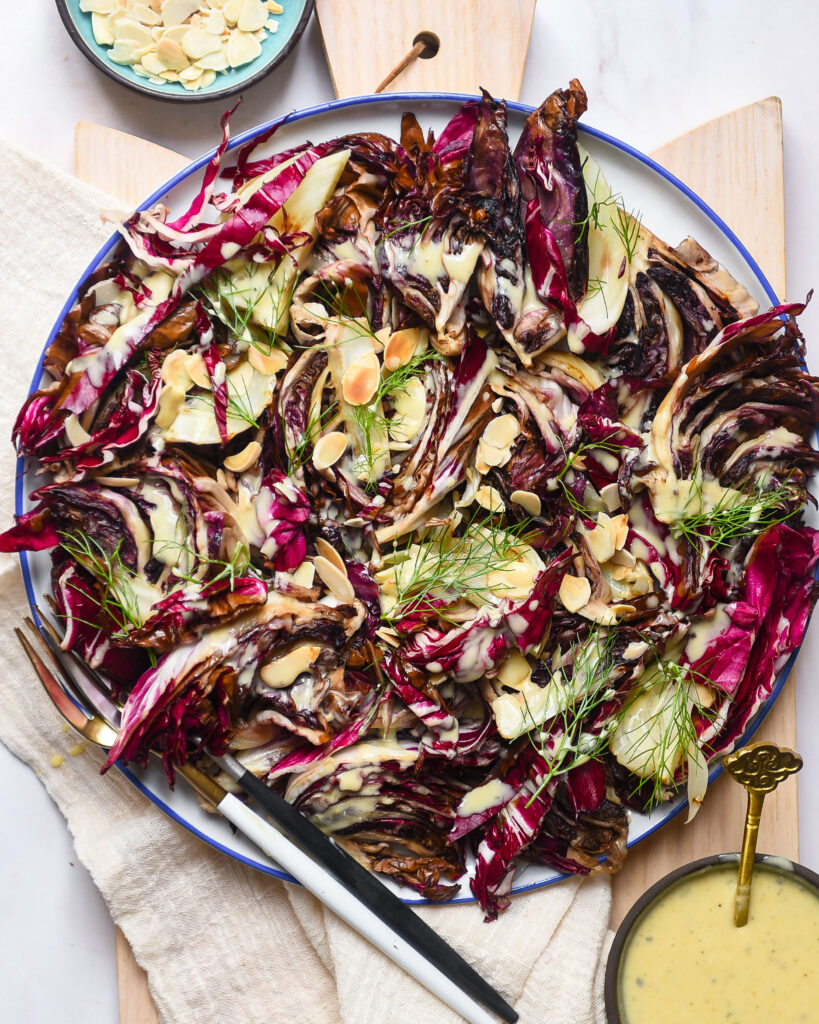 Grilled Radicchio Salad | Nourish Deliciously