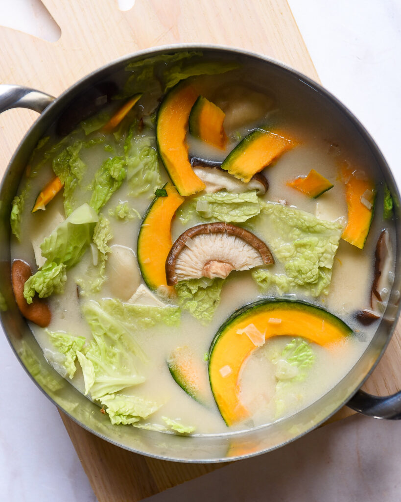 Vegetable Miso Stew | Nourish Deliciously