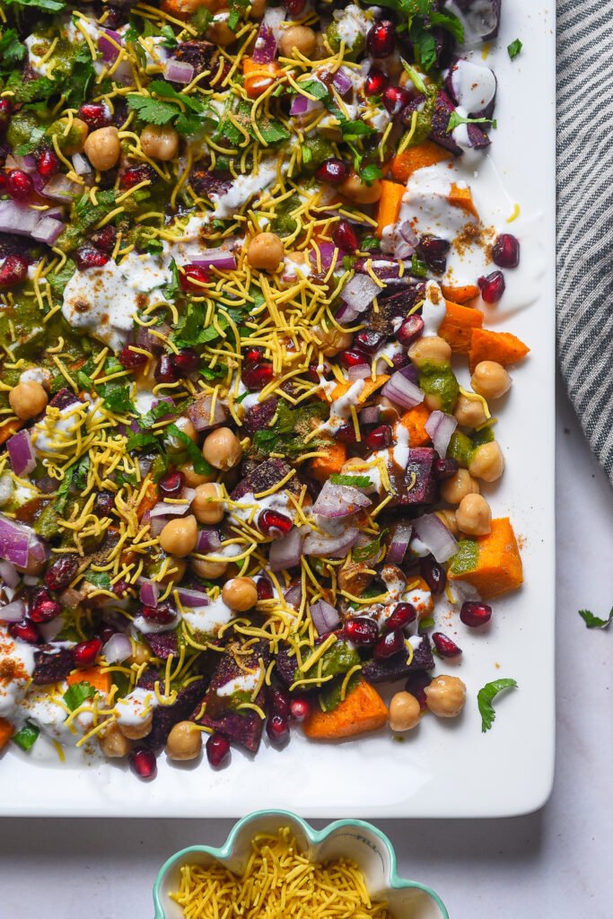 Sweet Potato Chaat | Nourish Deliciously