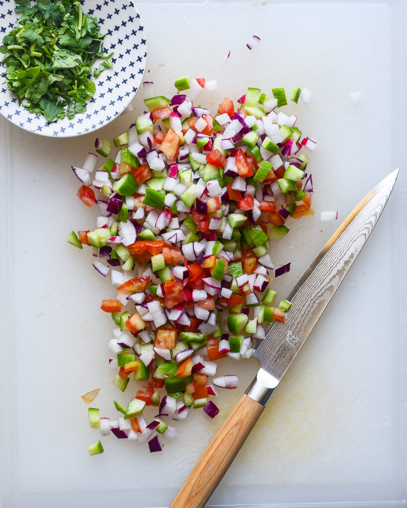 Vegetable Raita | Nourish Deliciously