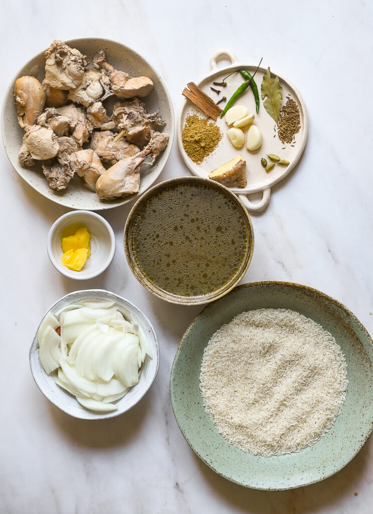 Yakani Pulao(Chicken & Rice in Broth) | Nourish Deliciously