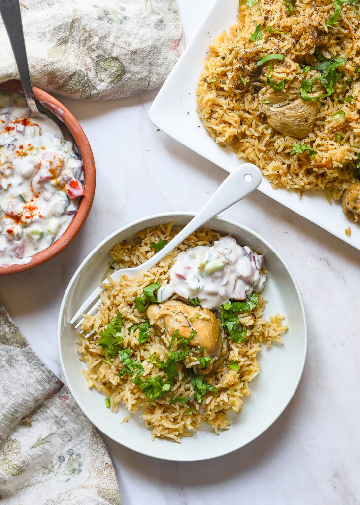 Yakani Pulao(Chicken & Rice in Broth) | Nourish Deliciously